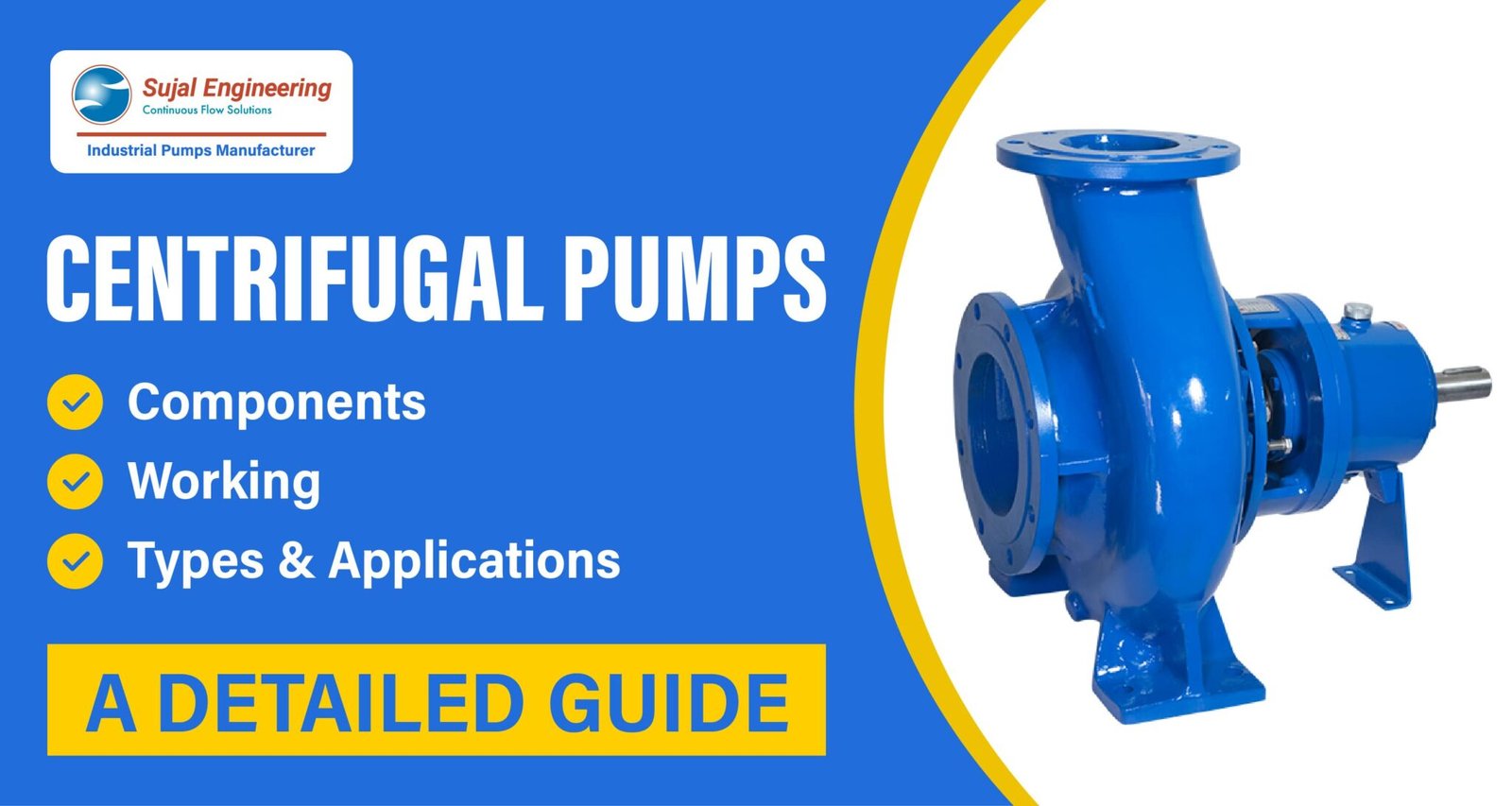 Centrifugal Pumps: Components, Working, Types & Applications - A ...
